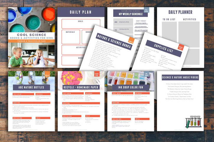 Cool Science Camp Week Activity Pack